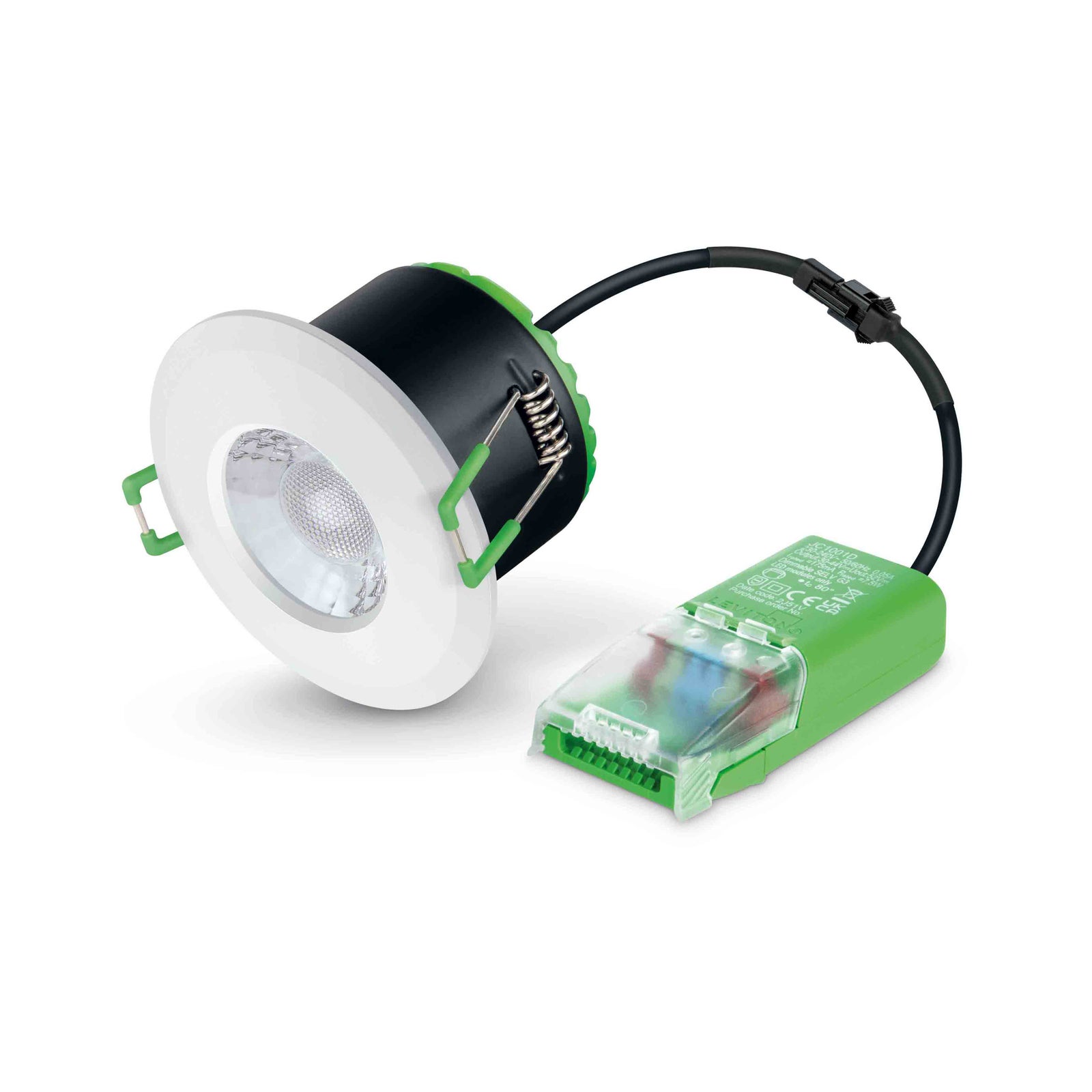 Fire-rated downlights